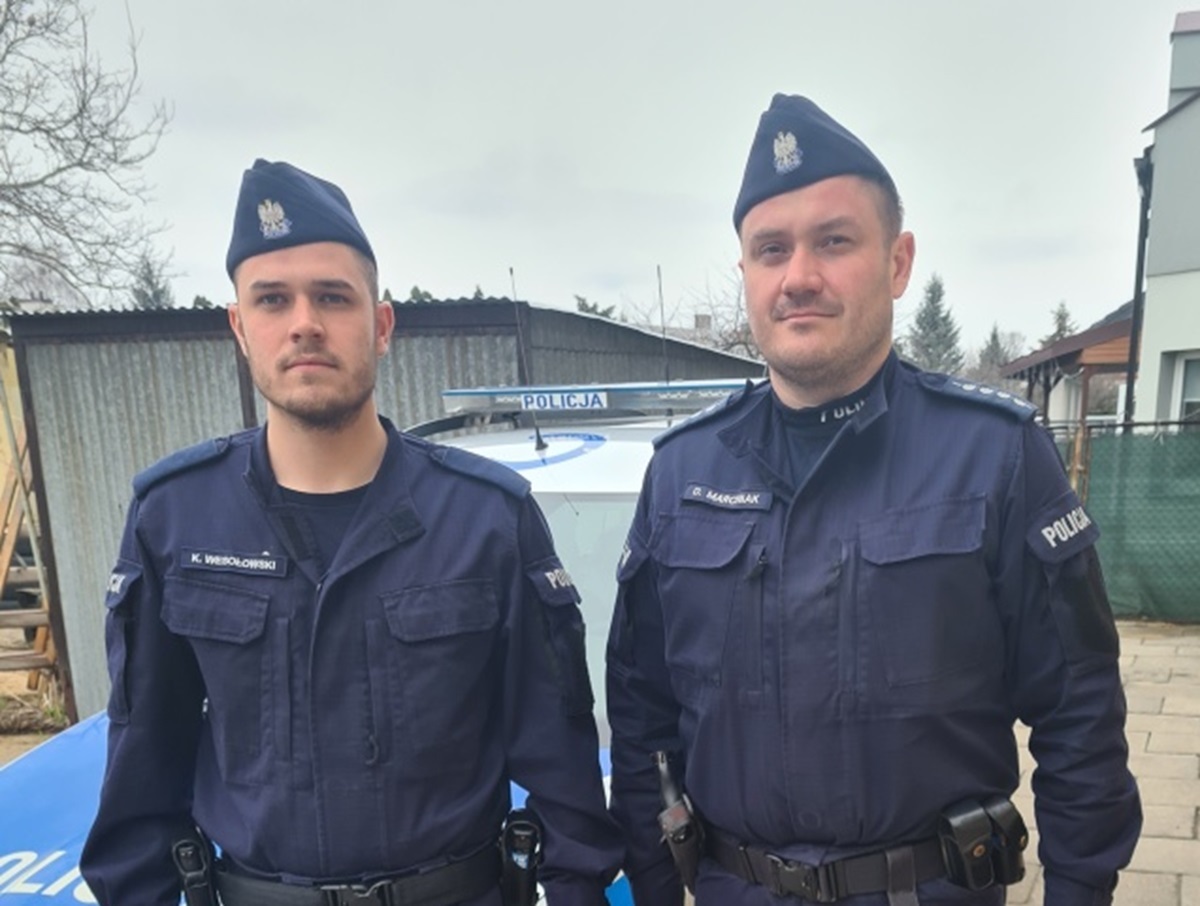 Podziękowania dla policjantów z Chodcza - Wiadomości - KMP we Włocławku
